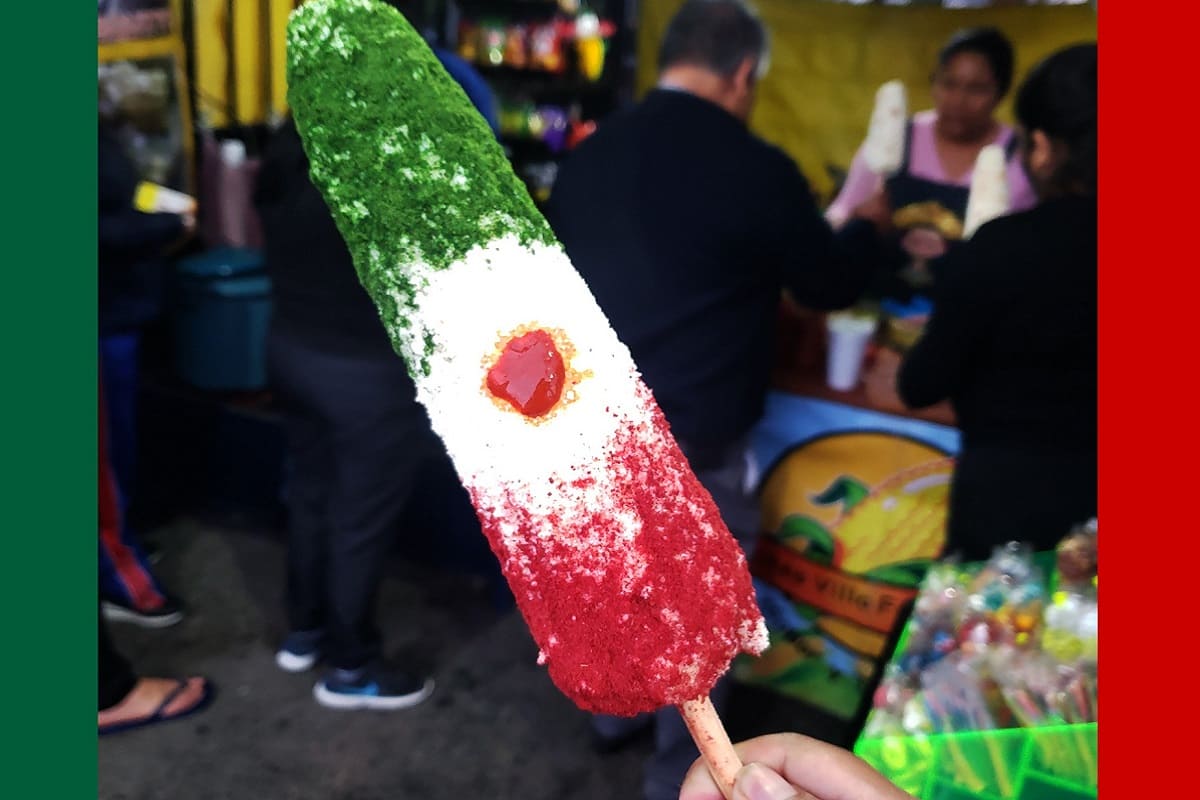 Ofrecen "Elote Patrio" en Villa Frontera