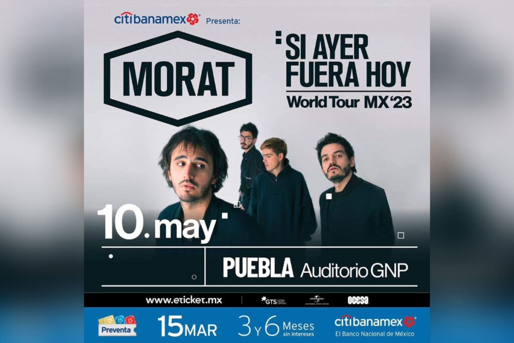 Conciertos en Puebla de mayo: la agenda musical que no te puedes perder