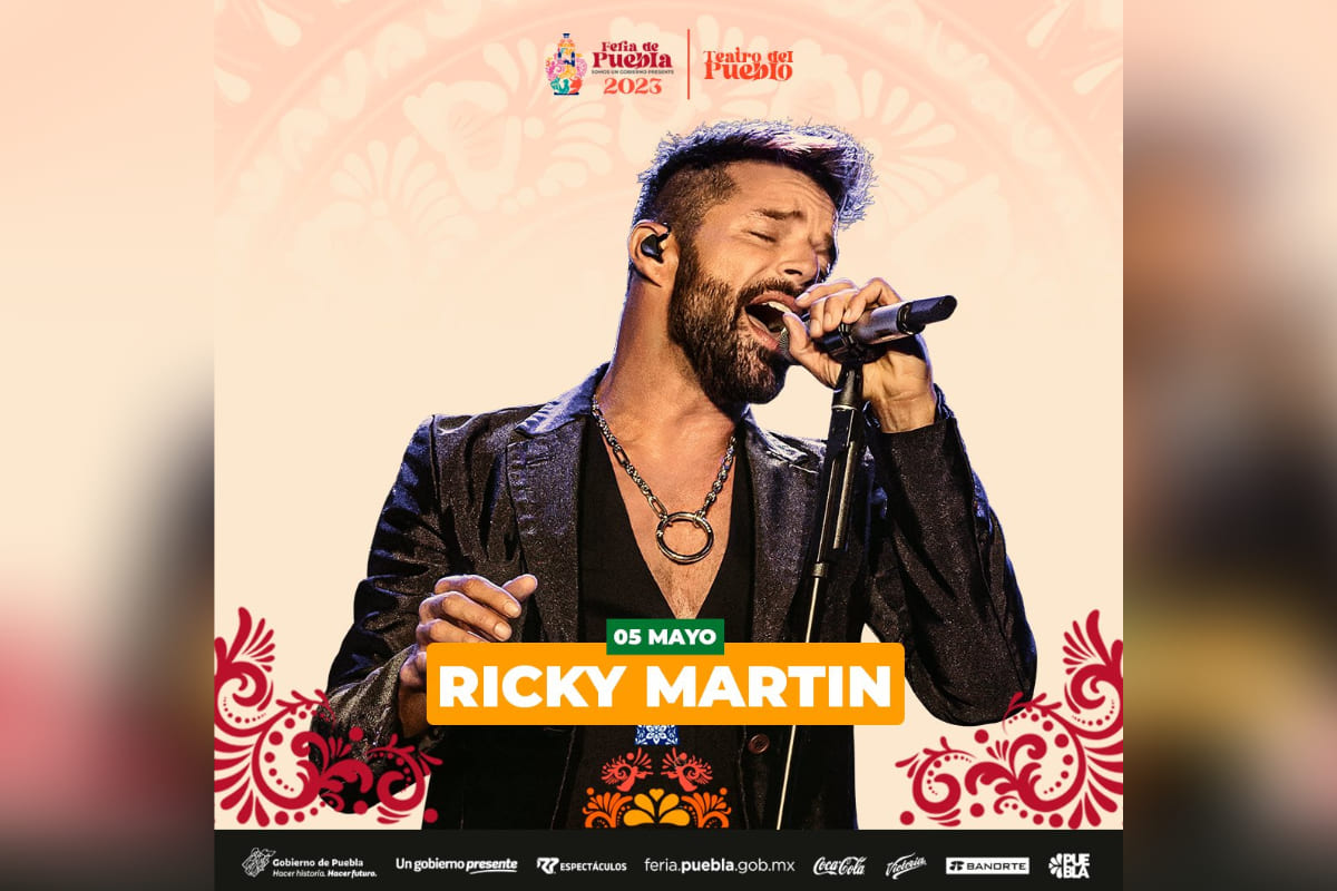 Feria de Puebla: Ricky Martin y Carlos Rivera llegan para festejar el 5 ...