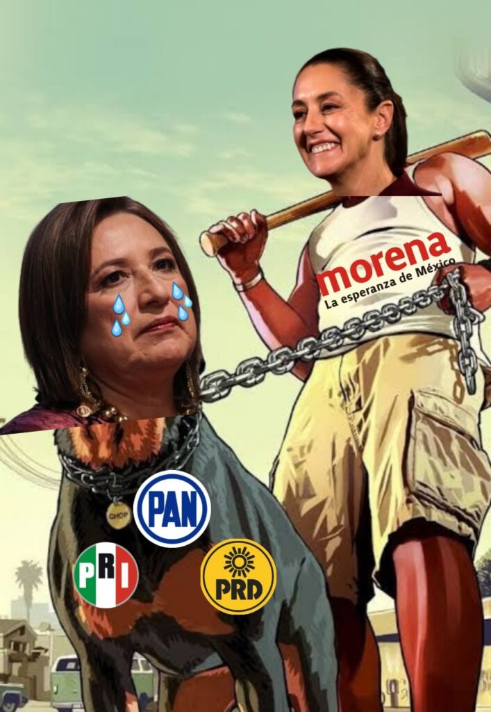 Los memes de la virtual victoria de Claudia Sheinbaum