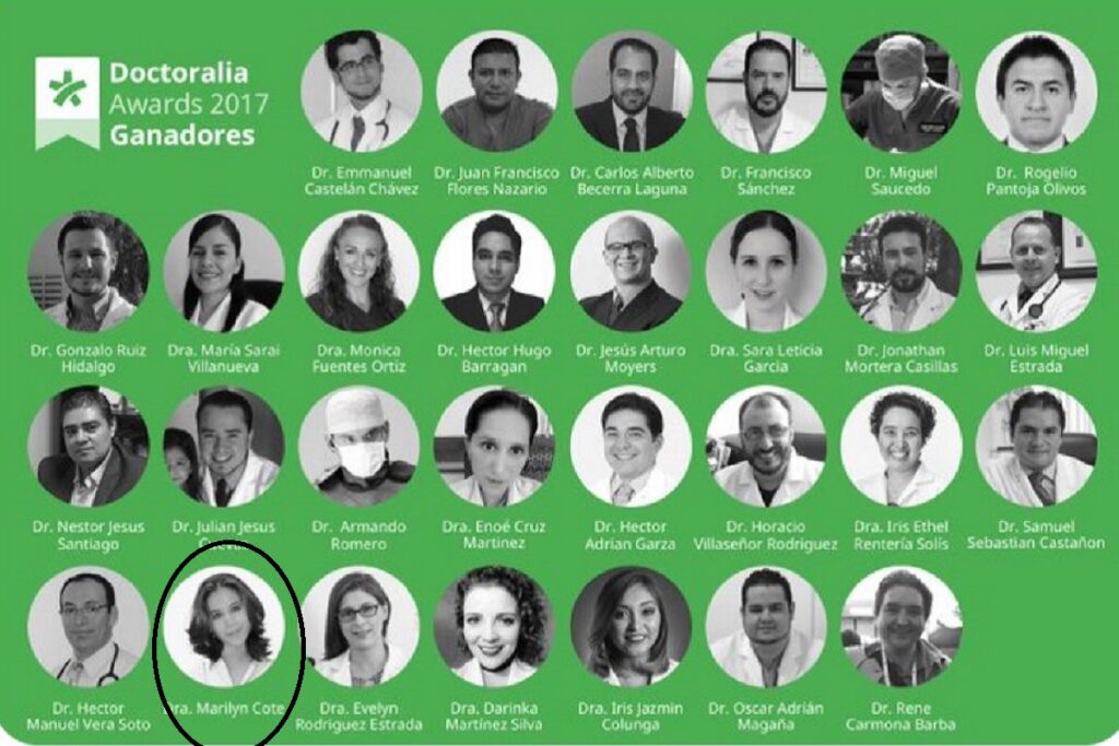 Funan a Doctoralia por reconocer a Marilyn Cote como la mejor especialista